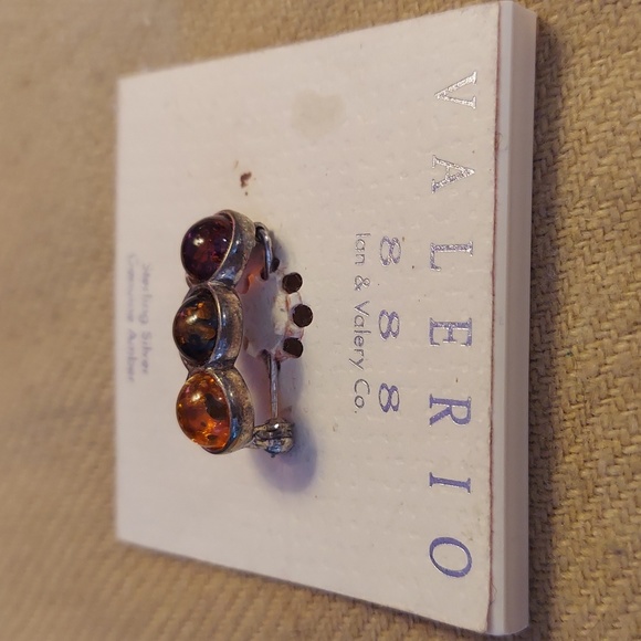Ian & Valery | Jewelry | Valerie 888 Ian Valery Co Sterling Amber ...
